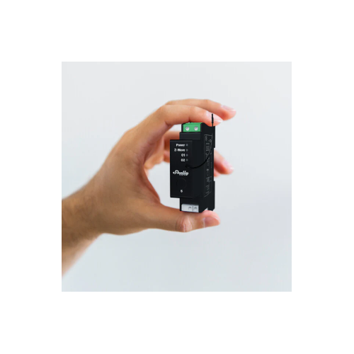 Shelly Wave Pro Shutter – Z-Wave DIN-Rail Shutter Controller with Powe ...